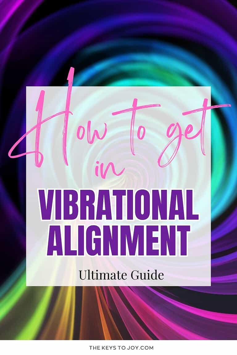 How to Get Into Vibrational Alignment With The Universe - The Keys To Joy