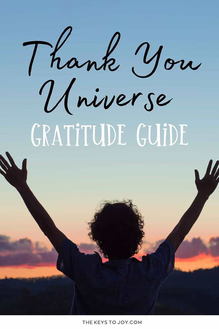 How To Say "Thank You Universe" Tips, Ways & Examples