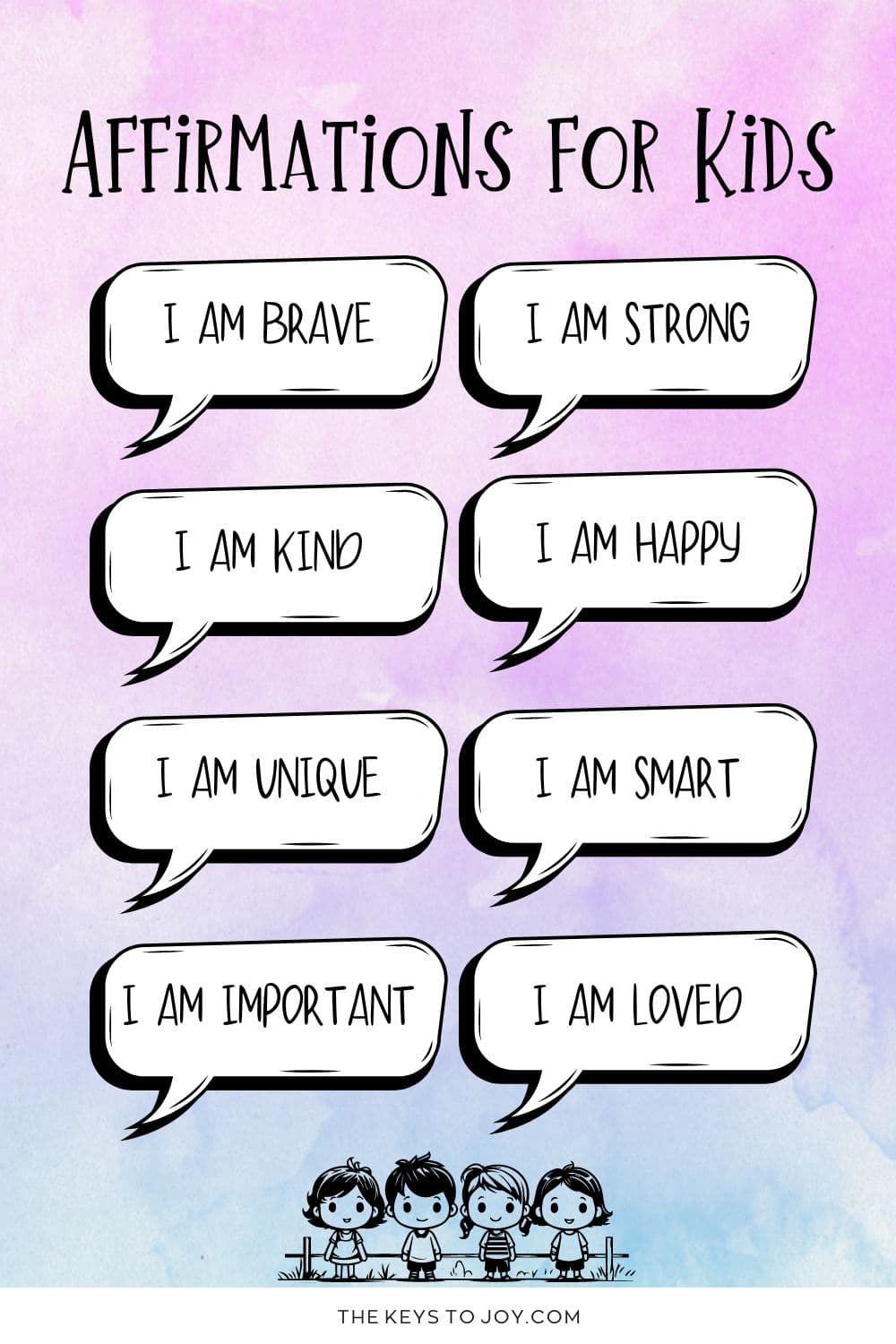300+ Affirmations for Kids to Inspire Growth & Happiness