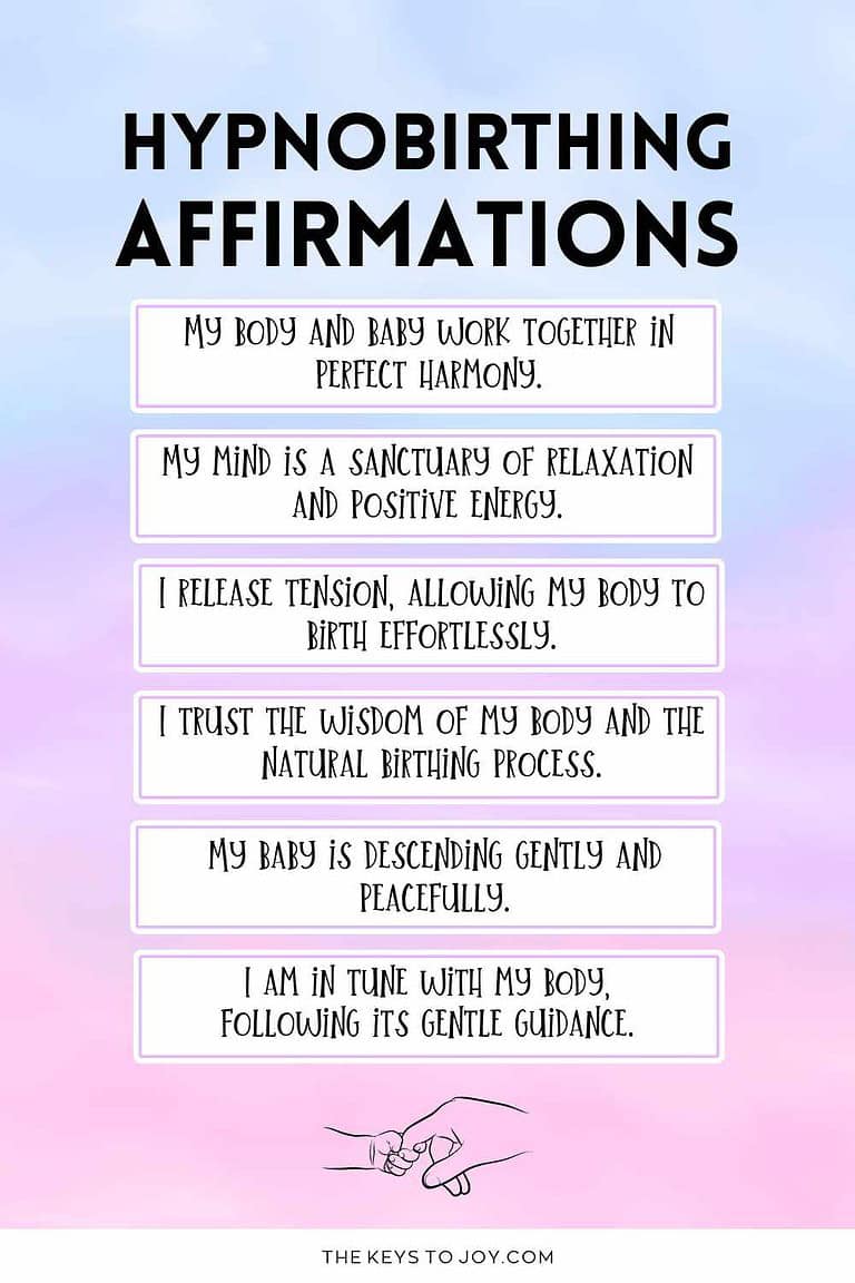 111 Affirmations For a Calm And Positive Childbirth