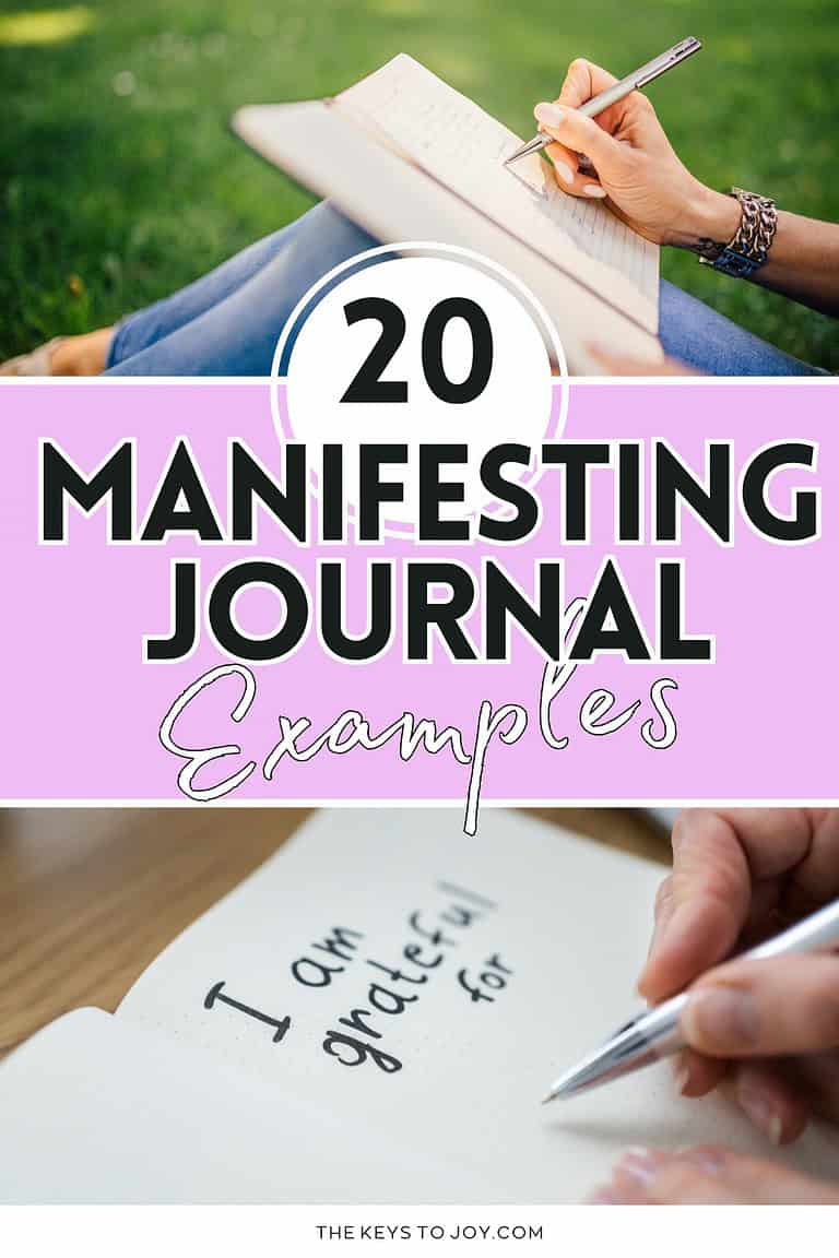 20 Manifesting Journal Examples To Attract Your Dreams