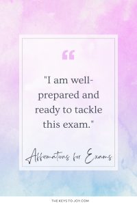 200 Affirmations for Exams to Boost Confidence & Success