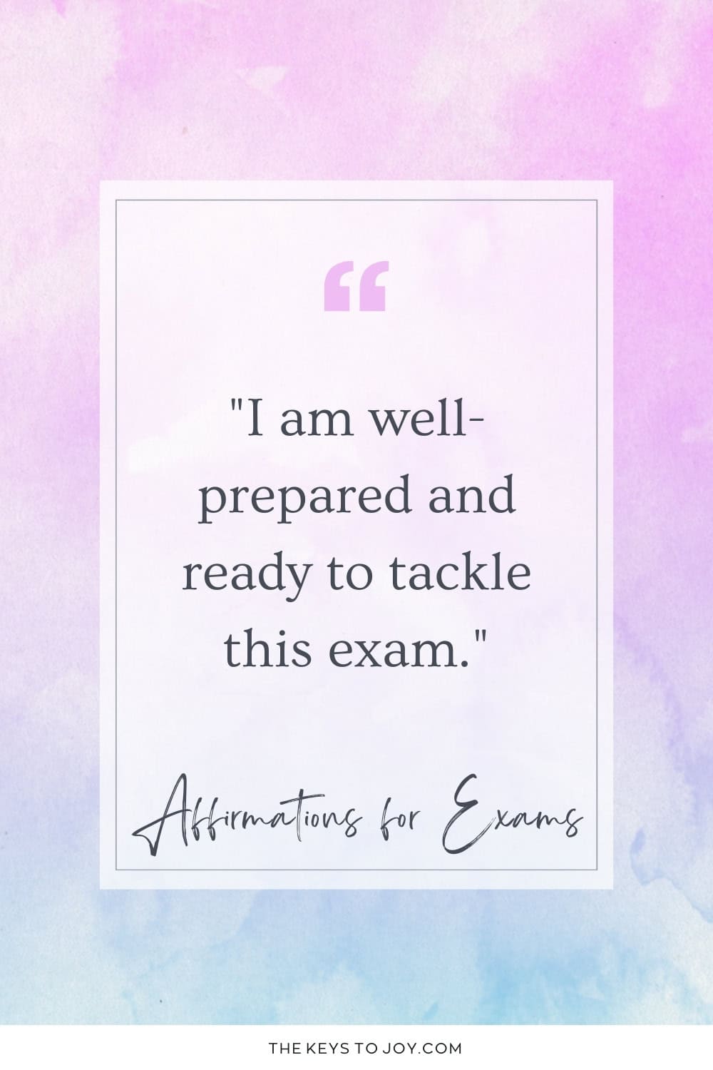 200 Affirmations for Exams to Boost Confidence & Success