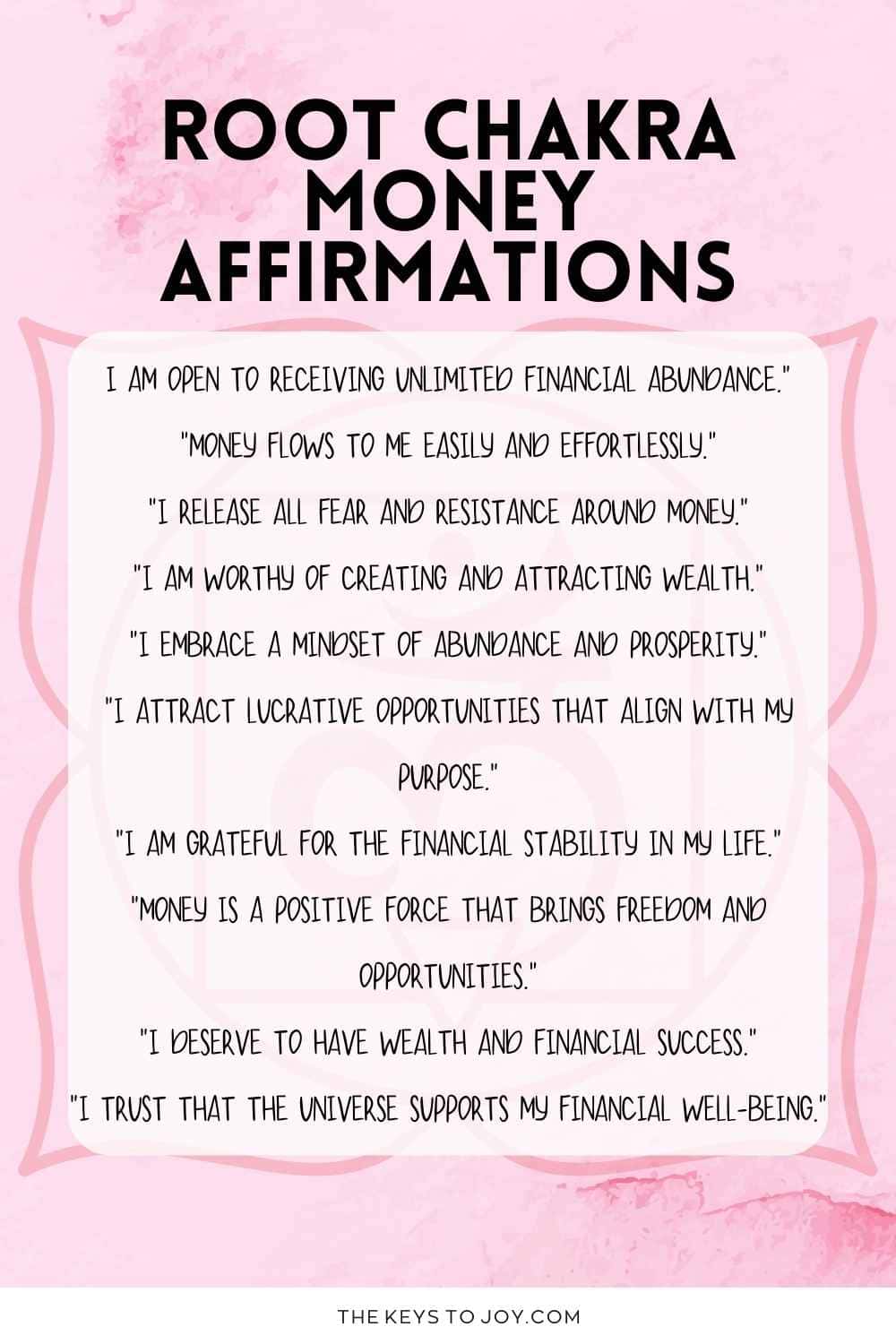 111 Affirmations for Root Chakra to Feel Grounded and Safe!