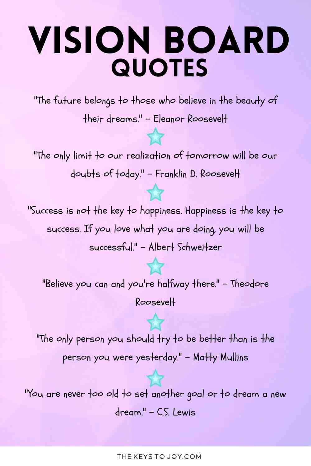 111 Inspiring Quotes For Vision Board Success