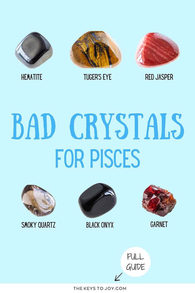 20 Bad Crystals for Pisces Zodiac Sign + Best Stones