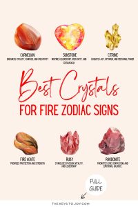 30 Best Crystals for Fire Signs: Healing Collection