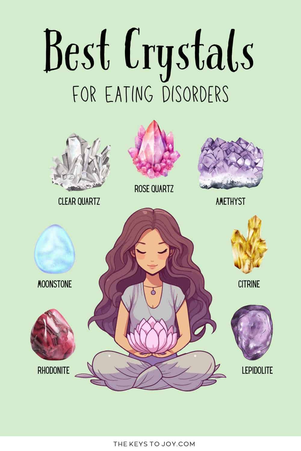 Top 15 Crystals for Eating Disorders: Healing & Recovery