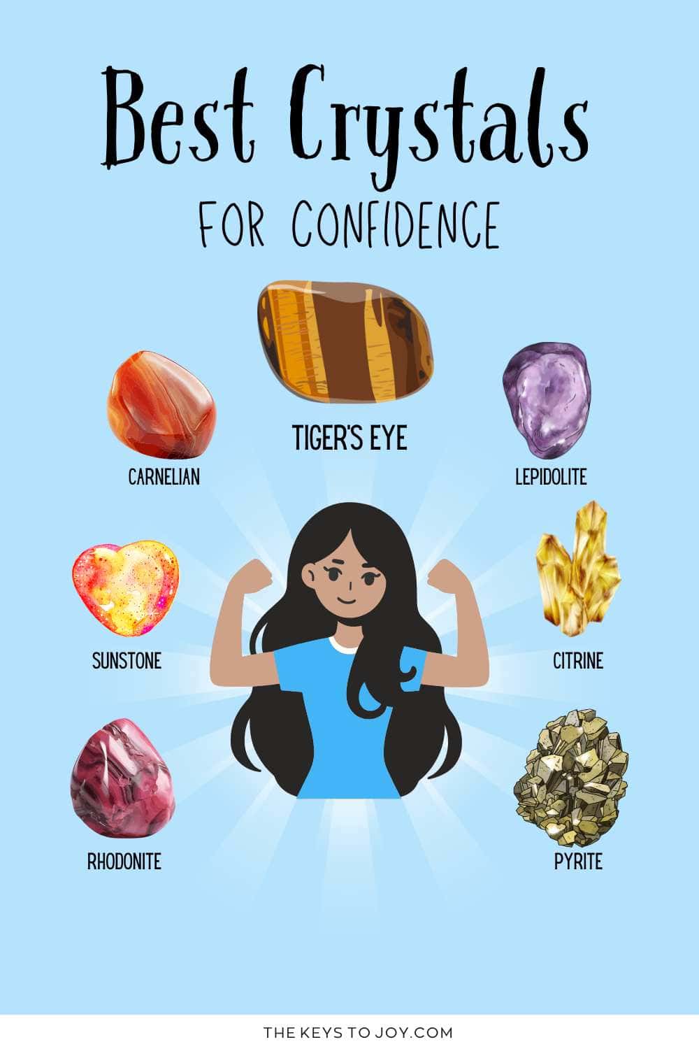 45 Best Crystals for Confidence & Self-Love Boost