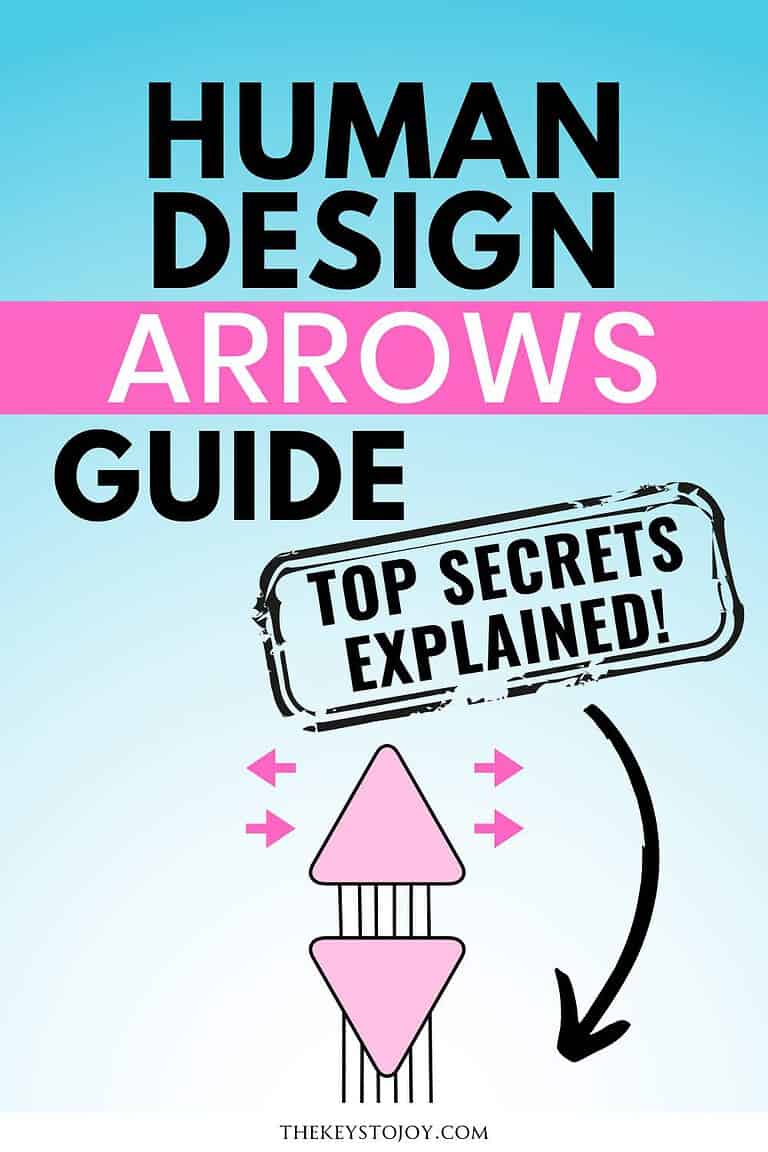 The Best Human Design Arrows/ Four Variables Guide - The Keys To Joy