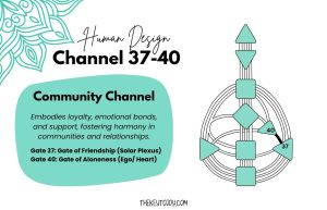 The 37-40 Channel in Human Design: Building Community - The Keys To Joy