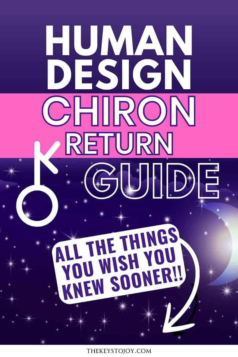 Chiron Return in Human Design: Align with Life Purpose!
