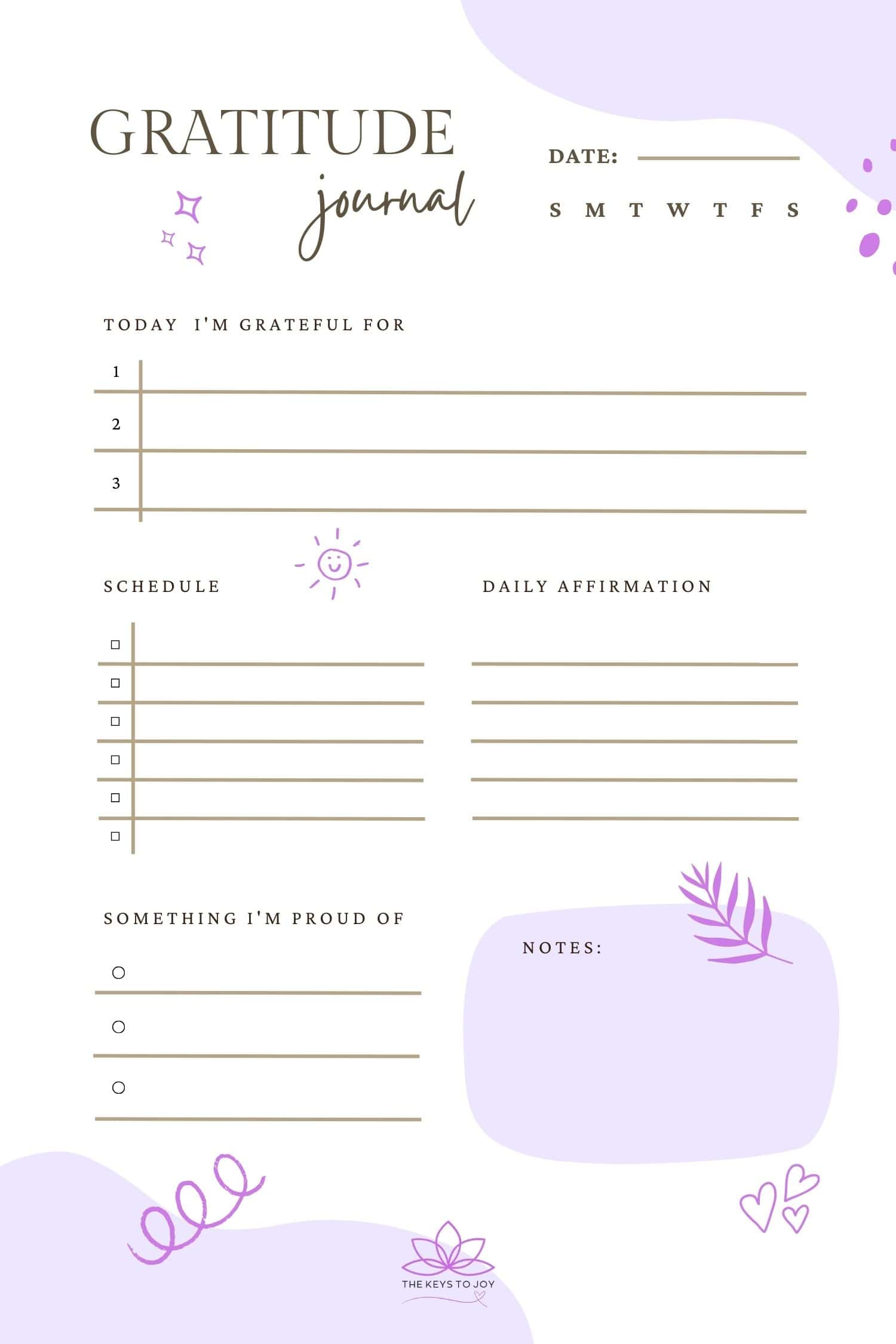 Gratitude Journaling Ideas for Daily Happiness
