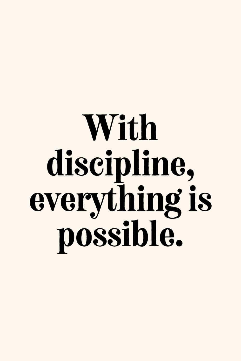 Discipline Quotes to Inspire Your Success Today
