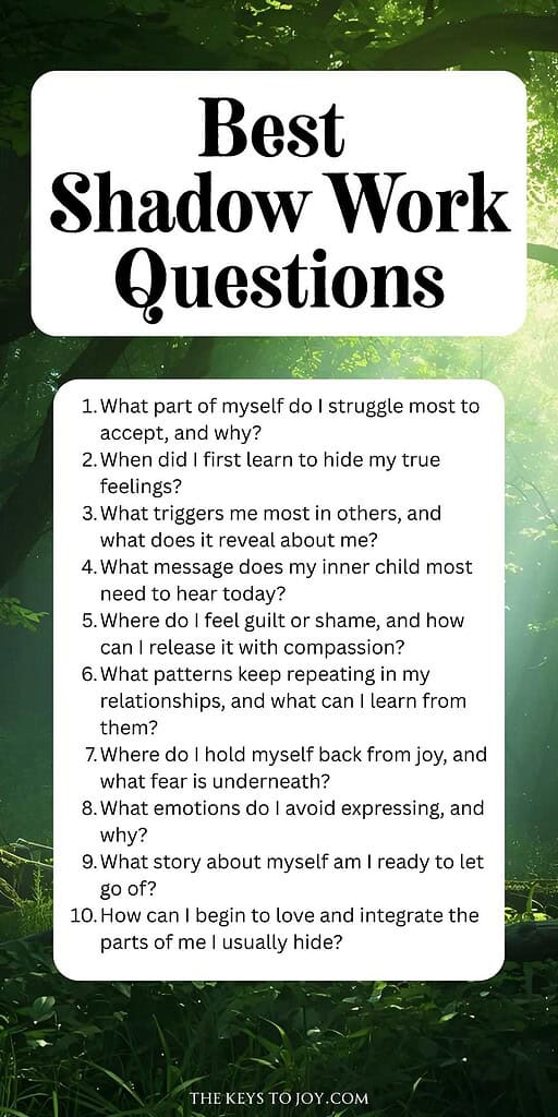 100+ Shadow Work Questions To Transform Your Life 💫