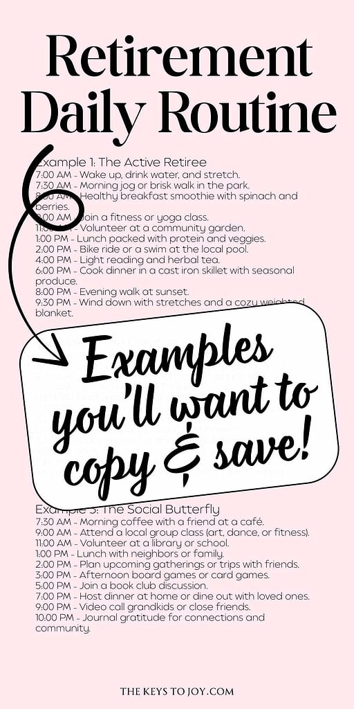 50+ Retirement Daily Routine Ideas You’ll Love 💛