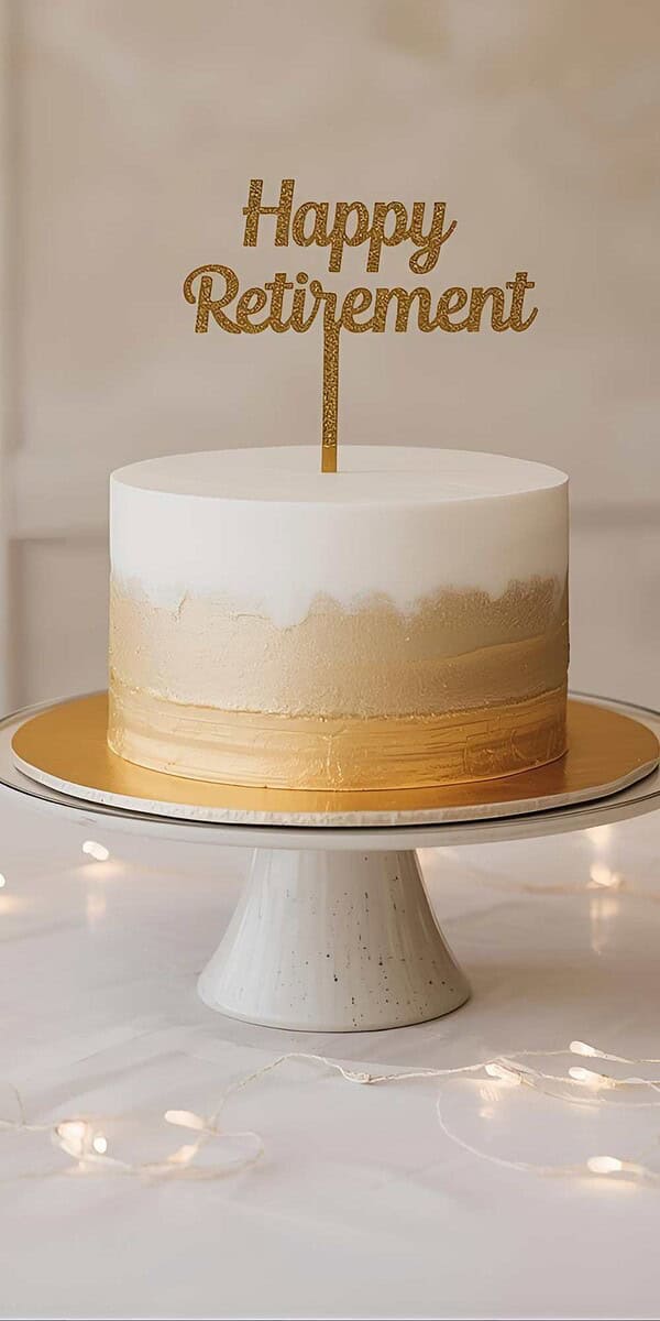 50+ Retirement Cake Ideas For Men—Funny & Heartfelt 💙